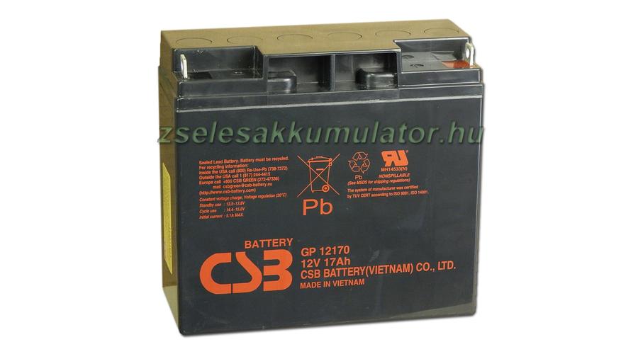 CSB 12V 17Ah Zselés Akkumulátor GP 12170