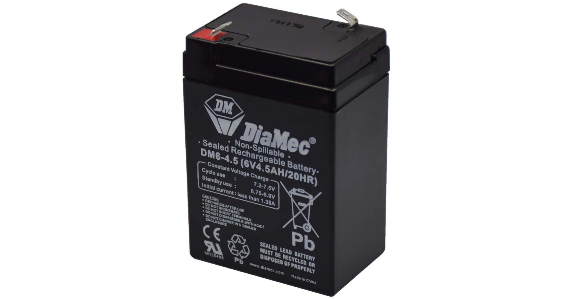 Diamec 6V 4,5Ah Zselés akkumulátor