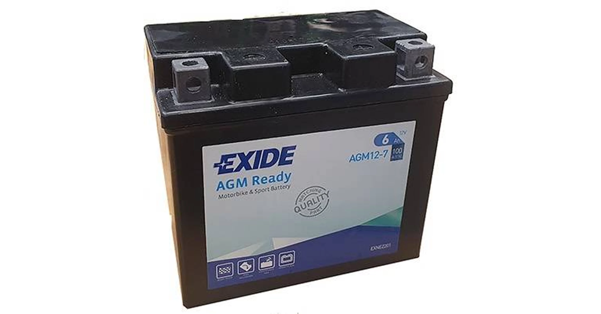 Exide AGM 12-7 (YTX5L-BS) 12V 6Ah gondozásmentes AGM (zselés) motor ...