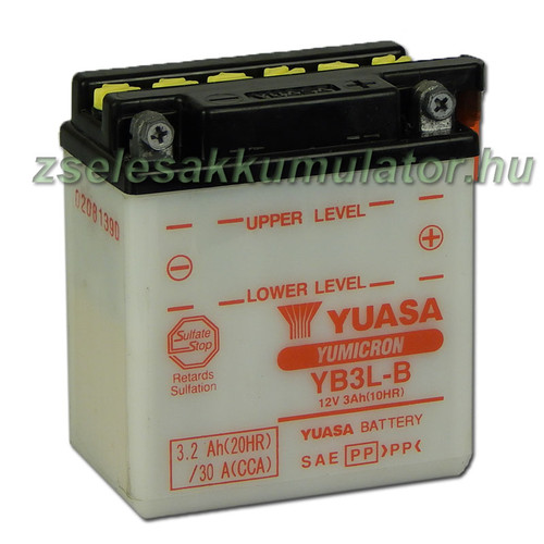 Yuasa YB3L-B 12V 3Ah Motor akkumulátor