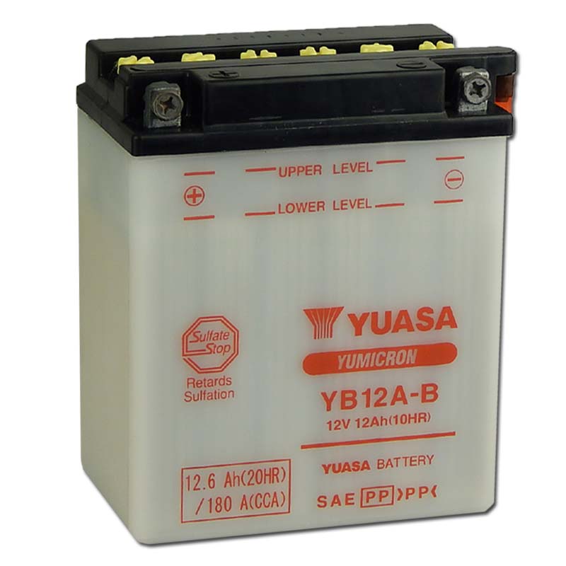 Yuasa YB12A-B 12V 12Ah Motor akkumulátor